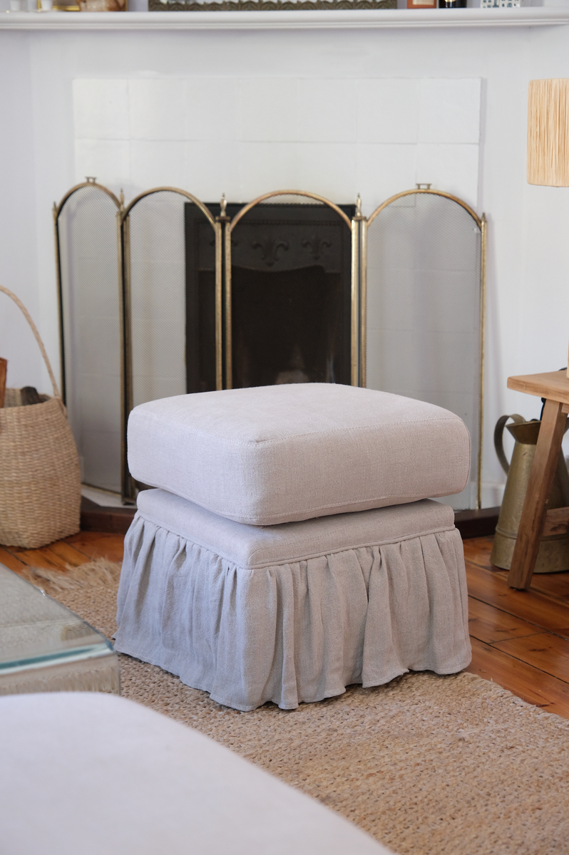 The British Ottomans (different fabric options) – Maison Cape Town